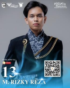 M. RIZKY REZA - Putra Pariwisata Kabupaten Tanah Laut Favorit 2025 | KREEN